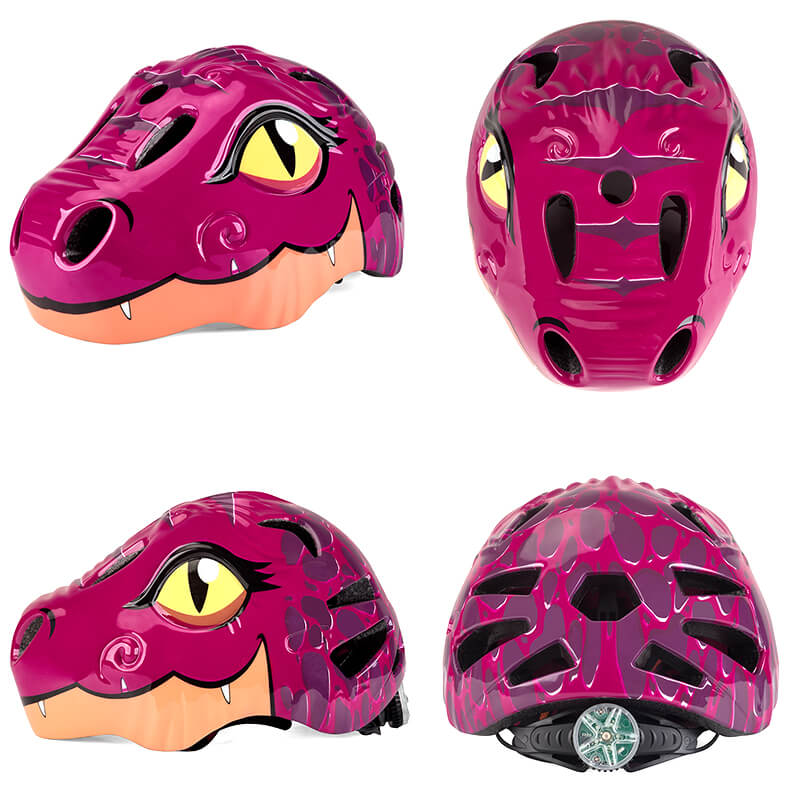 Kingbike Youth Dinosaur Helmet - Keepwarming